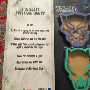 Kitchen | Wakanda Forever Breakfast Molds Marvel Cooking Kitchen Food ...